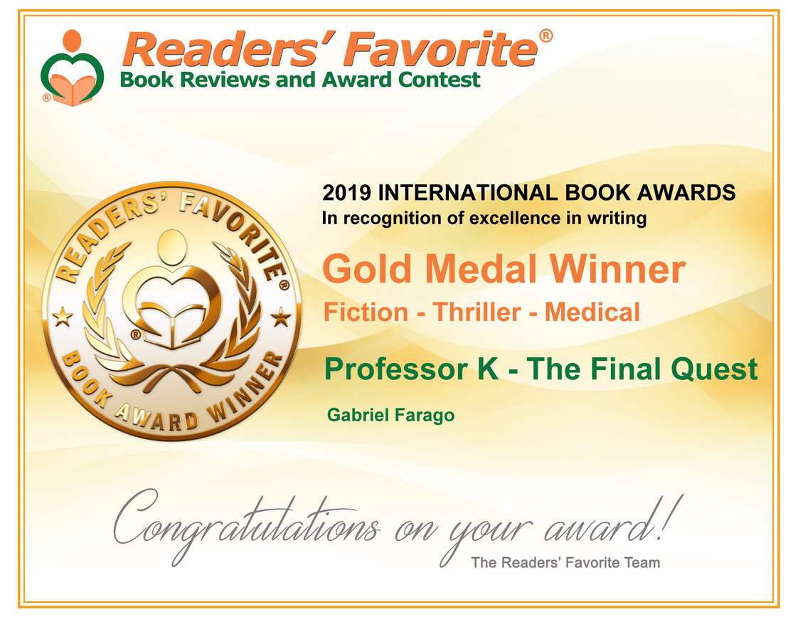 Blog - Author Gabriel Farago Official Website Author Gabriel Farago ...